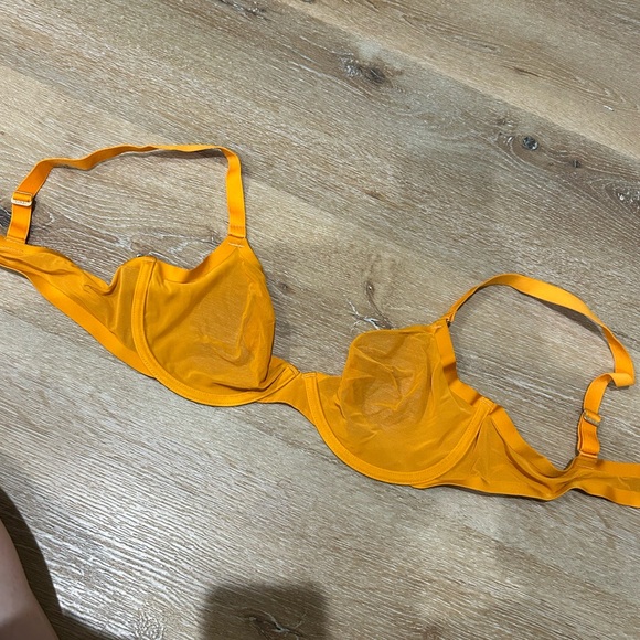 CUUP | Intimates & Sleepwear | Cuup Orange Underwire Bra With ...